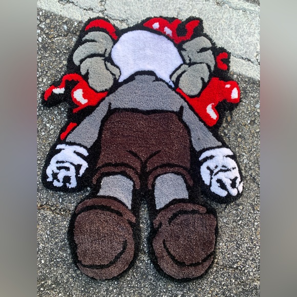 KAWS | Other | Custom Kaws Rug | Poshmark